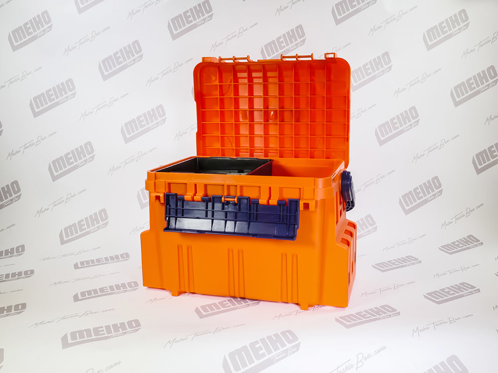 Meiho Bucket Mouth 5000 Orange Tackle Box – Meiho Tackle Box